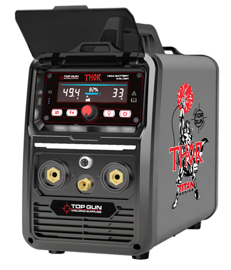 Top Gun TITAN Thor 180A Battery Welder – Top Gun Welding Supply