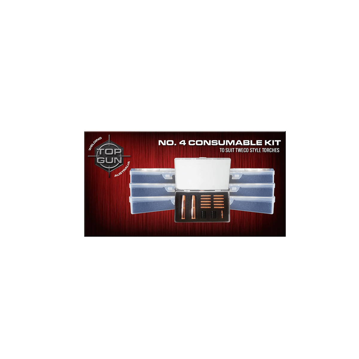 TW NO.4 Consumables Kit – Top Gun Welding Supply