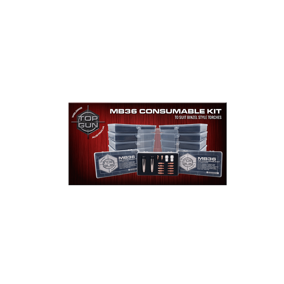 Binzel Consumables Kits – Top Gun Welding Supply
