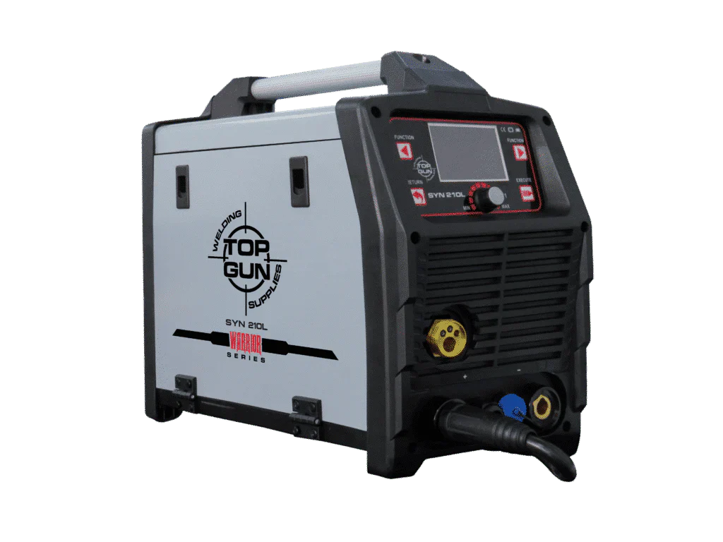 Top Gun Warrior 210L Synergic Mig Welder – Top Gun Welding Supply
