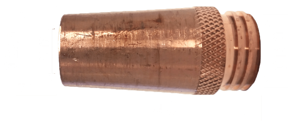 TW NO.2 Nozzle 500A Fixed Coarse Thread PK2 – Top Gun Welding Supply